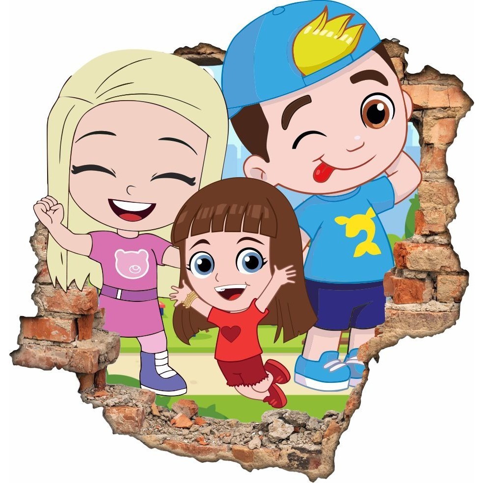 Adesivo Parede Infantil Lucas Neto - Gi - Jessie Buraco 3d | Shopee Brasil