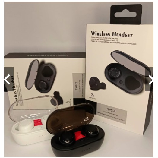 Fone De Ouvido Bluetooth Tws-2 Sem Fio TWS-2 ml-tws5 | Shopee Brasil