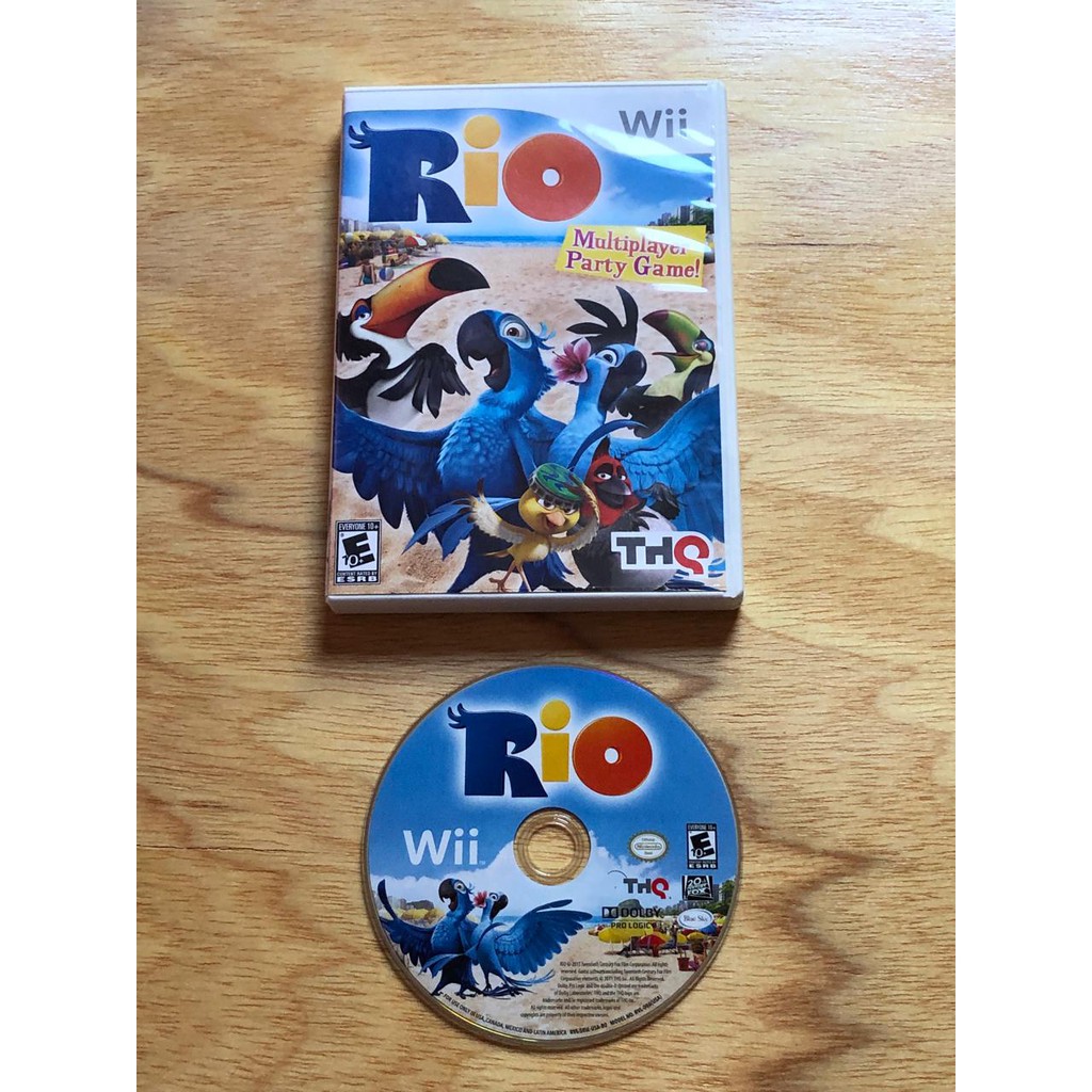 Jogo Rio - Wii Físico | Shopee Brasil
