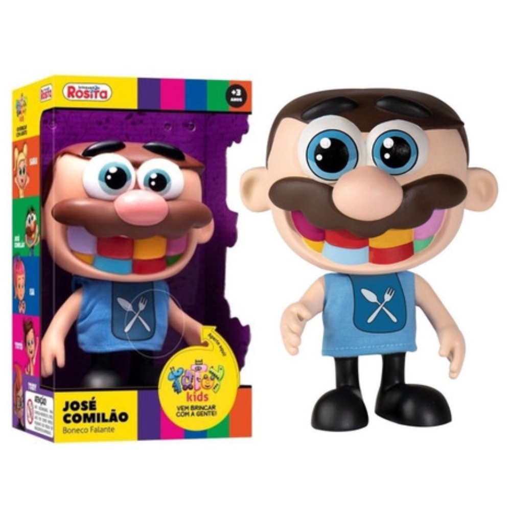Totoykids Boneco Jose Comilao Youtuber Musical Original | Shopee Brasil
