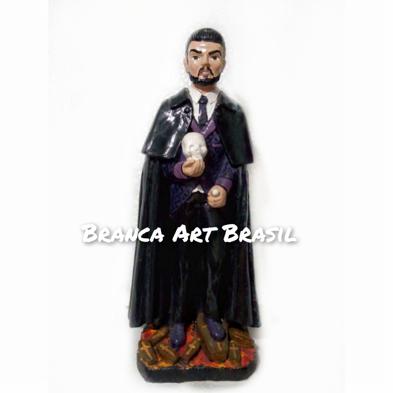 Escultura Exu 7 Covas 30 Cm ( Branca Art Brasil ) | Shopee Brasil