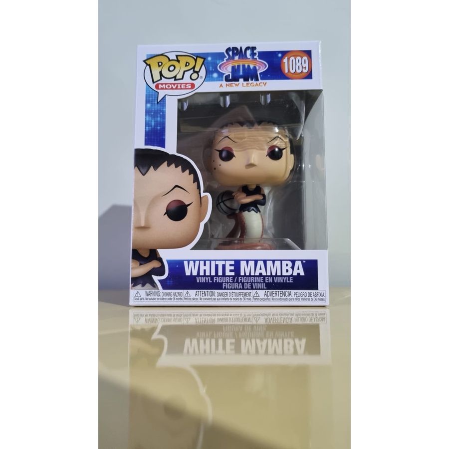 Funko POP White Mamba 1089 Space Jam | Shopee Brasil
