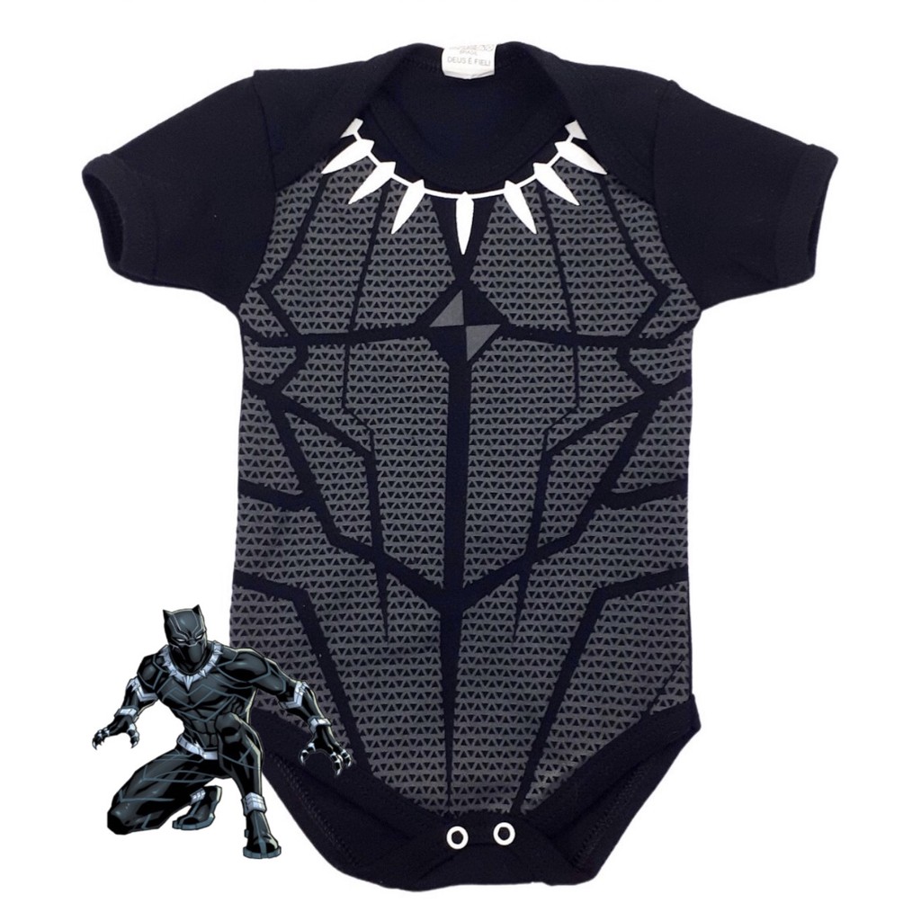 Body Pantera Negra | Shopee Brasil