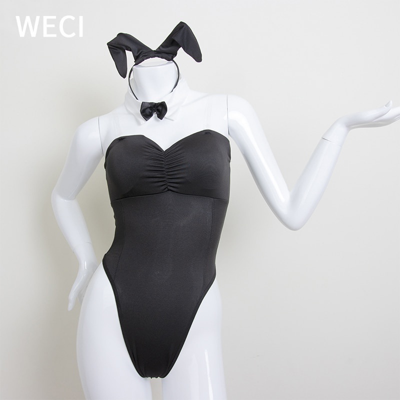 Sexy Bunny Girl Outfit Reverse Body Suit Cosplay Rabbit Costume For ...