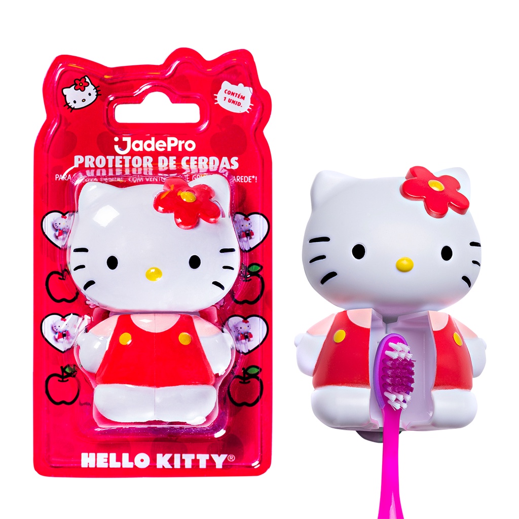 Protetor de cerdas Hello Kitty | Shopee Brasil