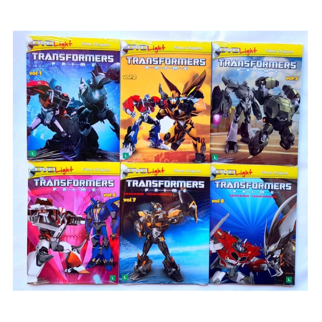 Dvd Transformers Prime | Shopee Brasil