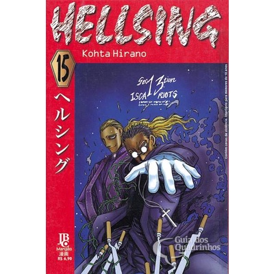Hellsing n° 15 - Kohta Hirano - JBC (+18) (português) | Shopee Brasil