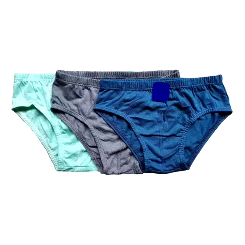 Cueca infantil em malha 3 und menino roupa íntima | Shopee Brasil