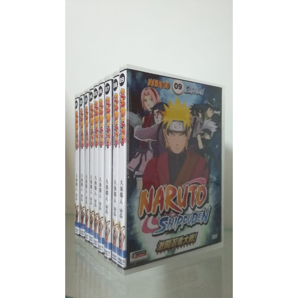 Dvd Naruto Shippuuden (completo) | Shopee Brasil