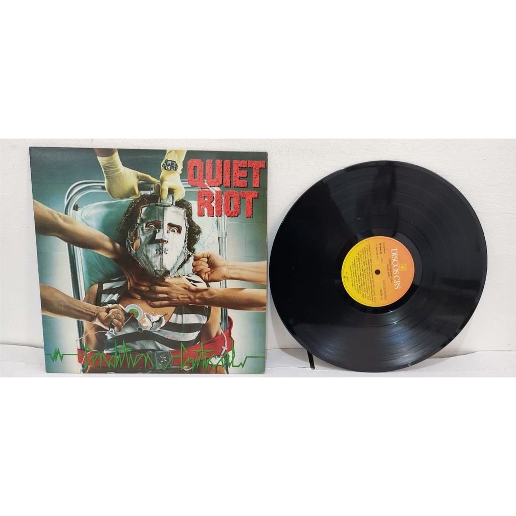 VINIL QUIET RIOT - CONDITION CRITICAL | Shopee Brasil
