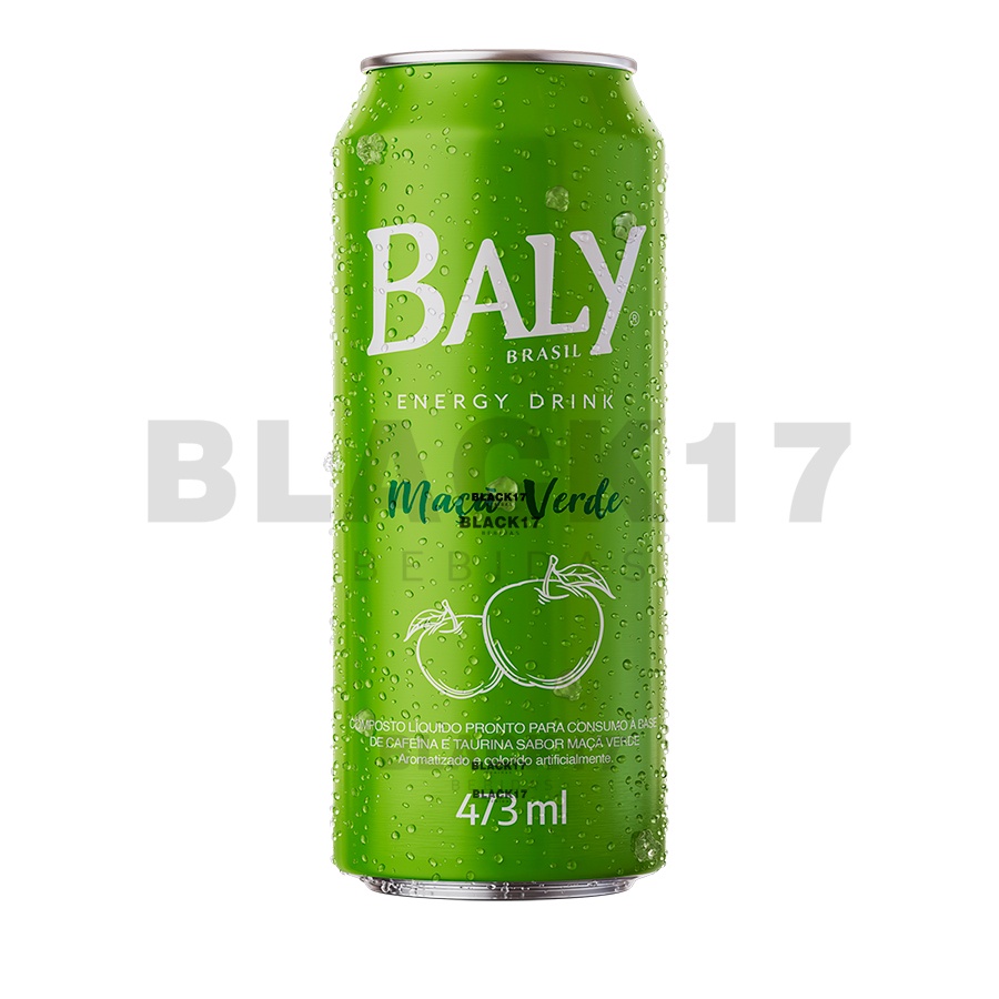 Energético Baly Sabores Energy Drink 473ml Lata | Shopee Brasil