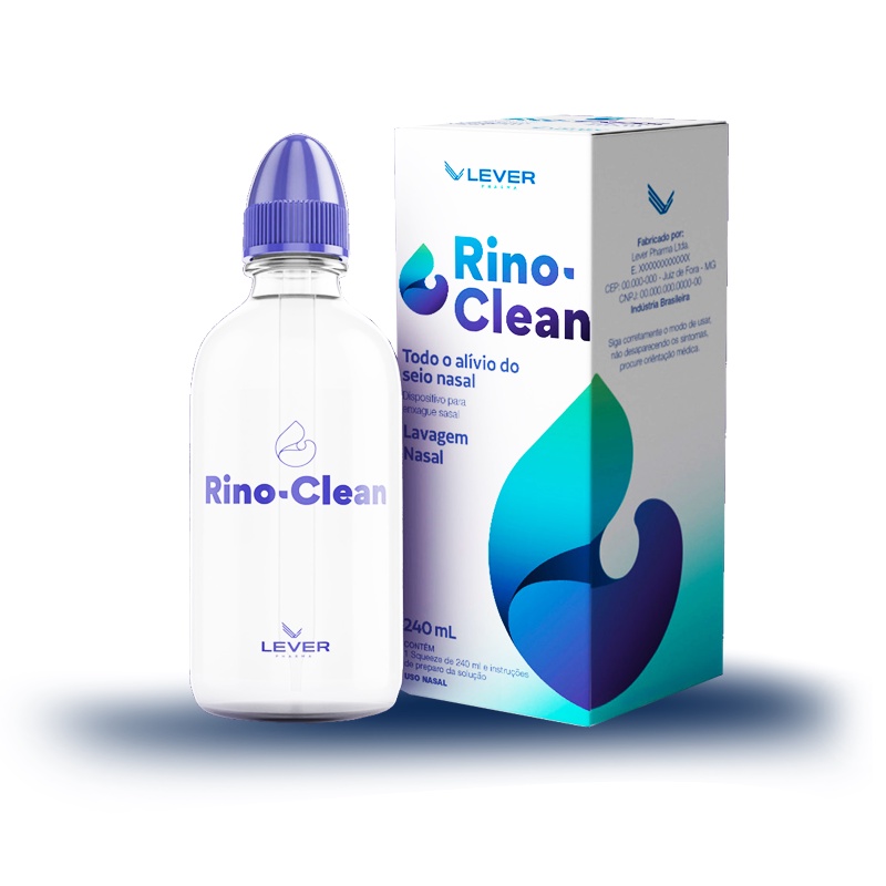Rino Clean Garrafinha Lavagem Nasal Adulto Rinoclean | Shopee Brasil