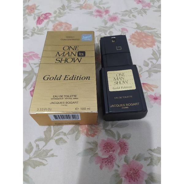 Perfume One Man Show Gold Edition | Shopee Brasil