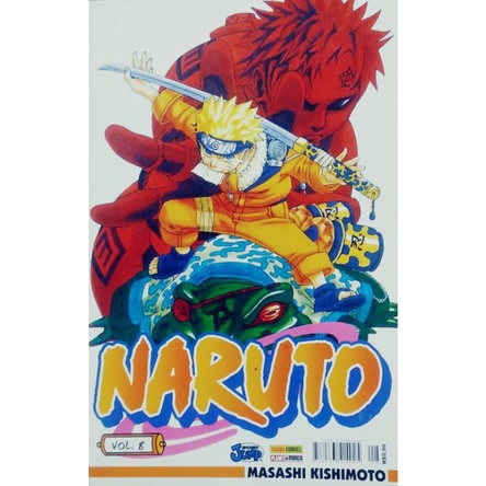 Mangá Naruto Volume 8 - 1º Edição - Usado | Shopee Brasil