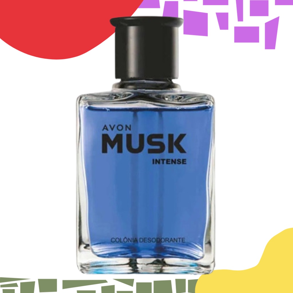 Body Splash MUSK INTENSE de 90ml Masculino | Shopee Brasil