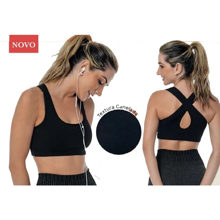 Top Demillus gota para treino | Shopee Brasil