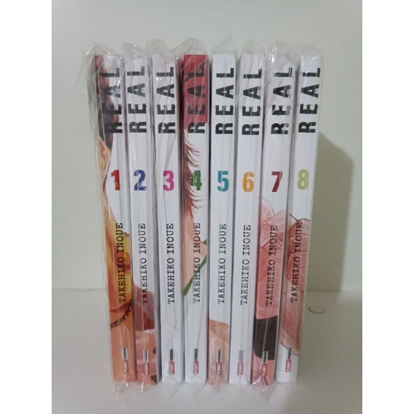 Coleção mangá Real vol. 1 ao 8 | Shopee Brasil