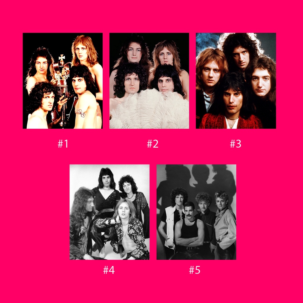 Queen - Pack 01 - Photocard/Polaroid/A5/A4 (Leia a descrição) | Shopee ...