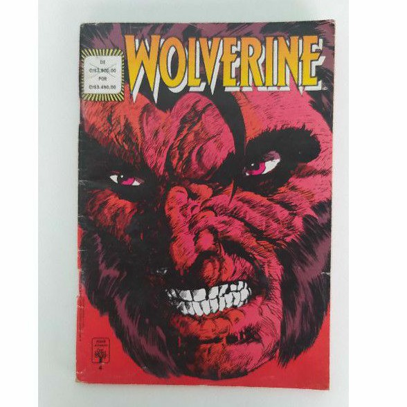 Gibi Hq Wolverine N° 4 - Revista mensal (1992) | Shopee Brasil