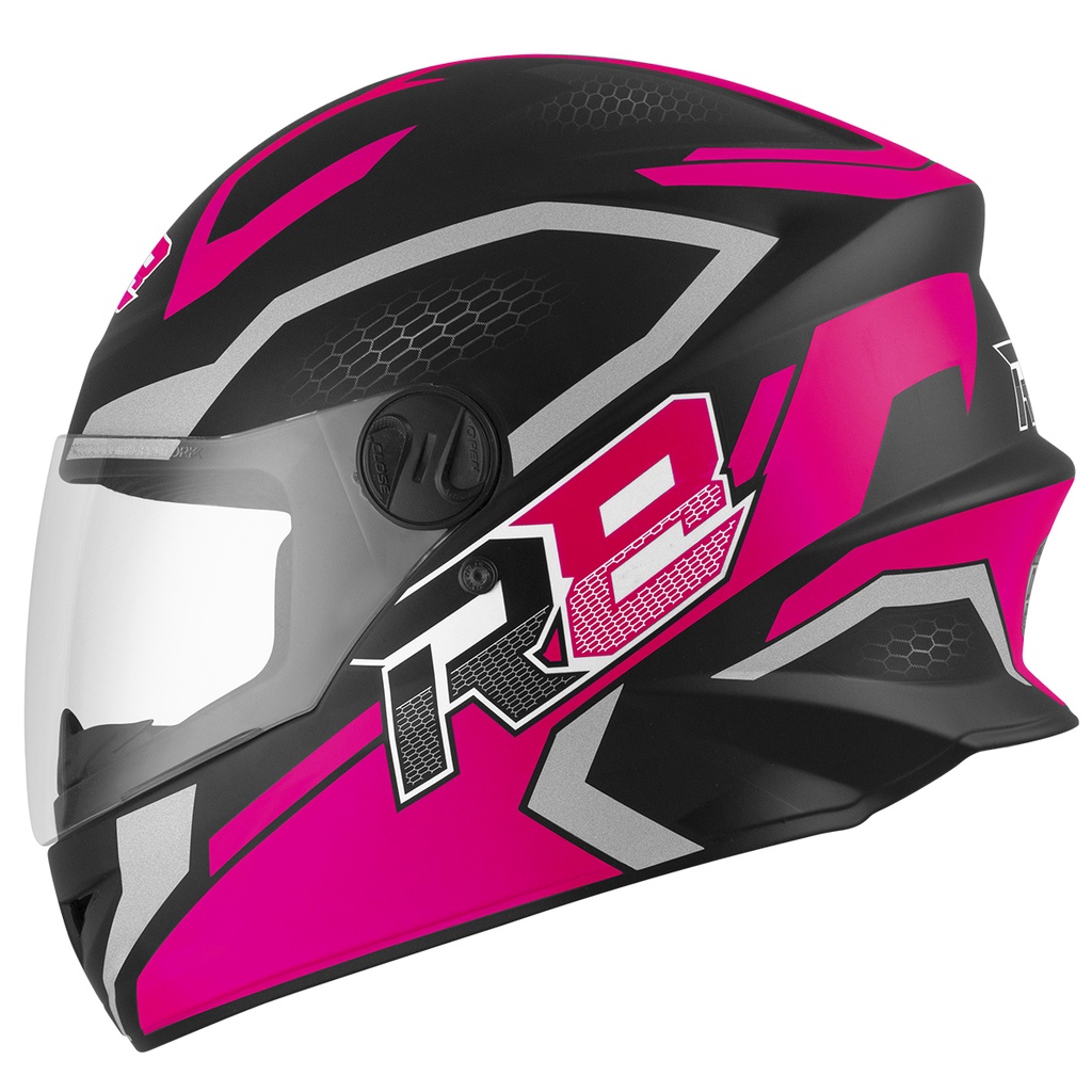 Capacete Fechado Pro Tork R8 Air Fosco Pink + Brinde - Escorrega o Preço