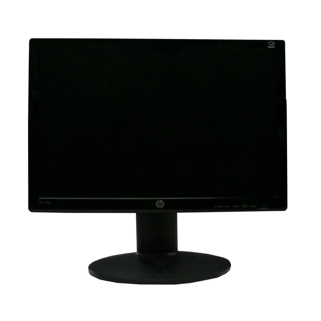 Monitor HP 19 Polegadas Widescreen LCD Horizontal/Vertical VGA DVI Black Piano | Shopee Brasil