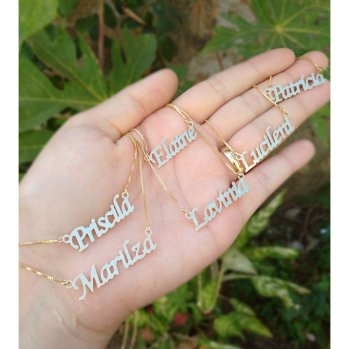 Colar Nome Personalizados | Shopee Brasil