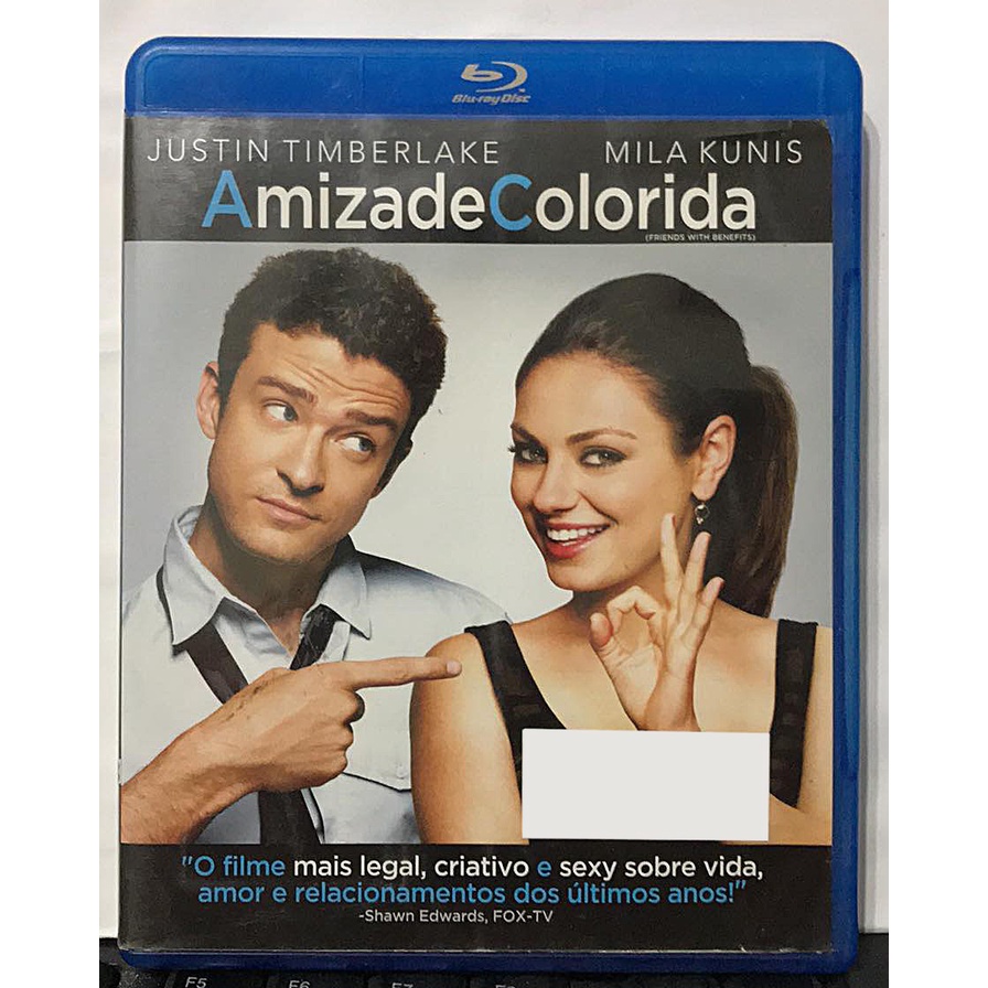 Blu-ray Amizade Colorida. Justin Timberlake, Mila Kunis | Shopee Brasil