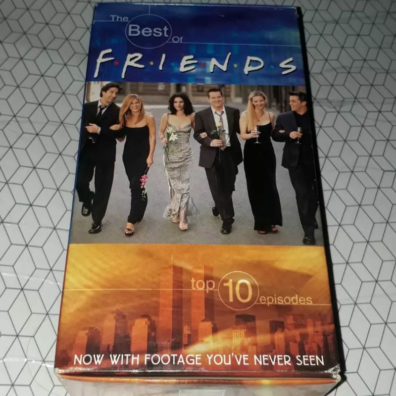 Vhs duplo importado The best of Friends Top 10 episodes (Friends os 10 ...