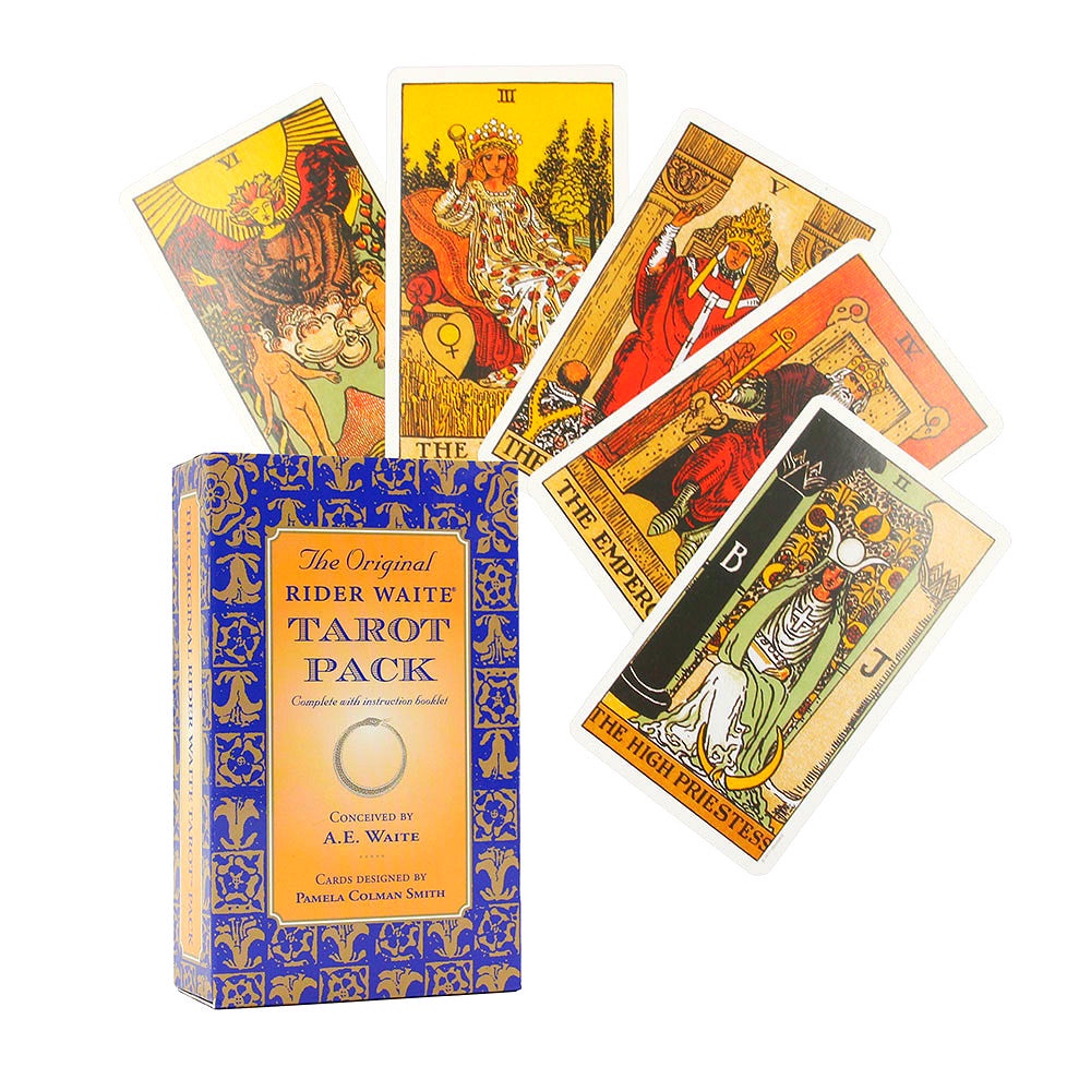 Conjunto De Cartas The Original Rider-Waite Tarot | Shopee Brasil