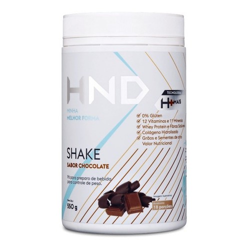 Shake Hinode Hnd H+ Todos Os Sabores Original 550g | Shopee Brasil
