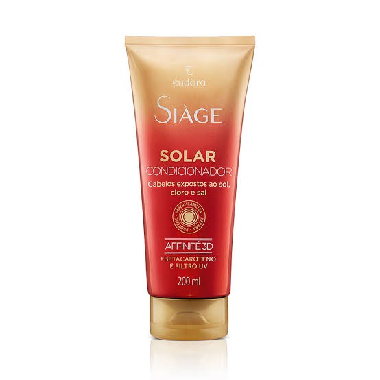 Condicionador Siage Solar Eudora de 200ml | Shopee Brasil