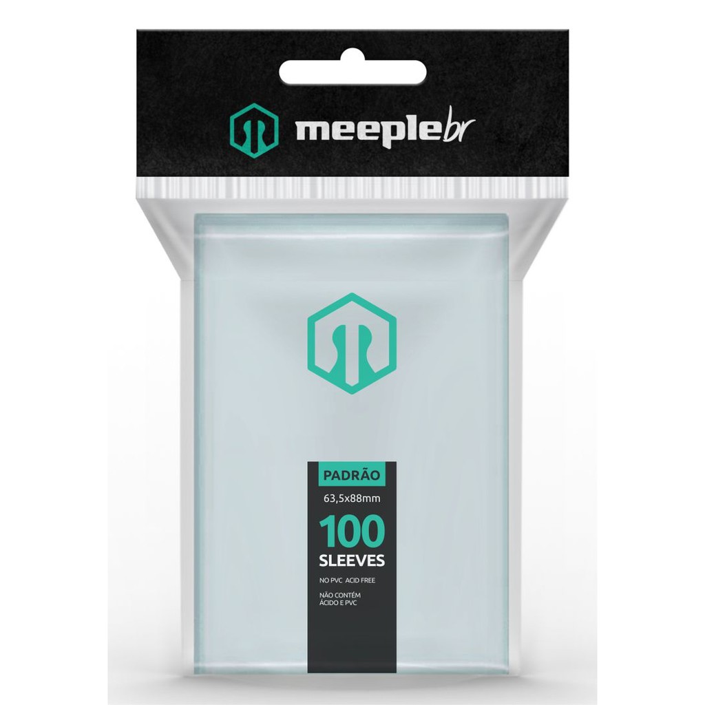 Sleeve Básico Premium Padrão MeepleBR - Magic Pokémon Photocard ...