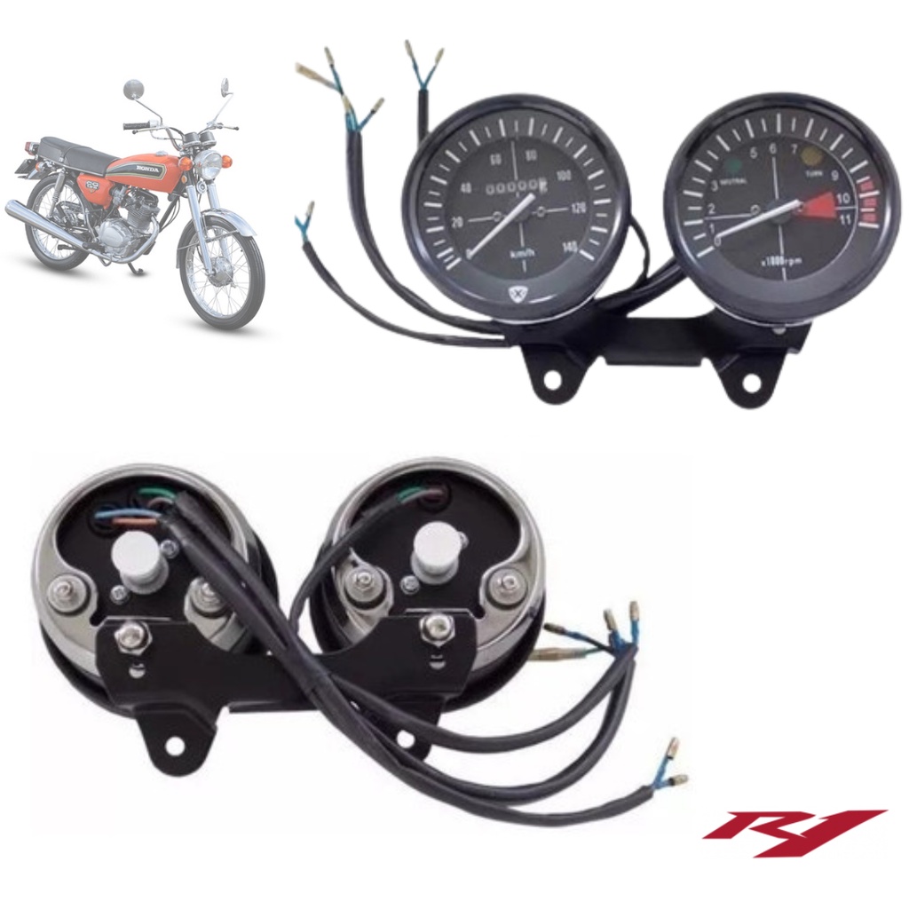 Painel Completo Cg 125 82 Bolinha 79 A 82 Ml 125 Velocímetro | Shopee Brasil