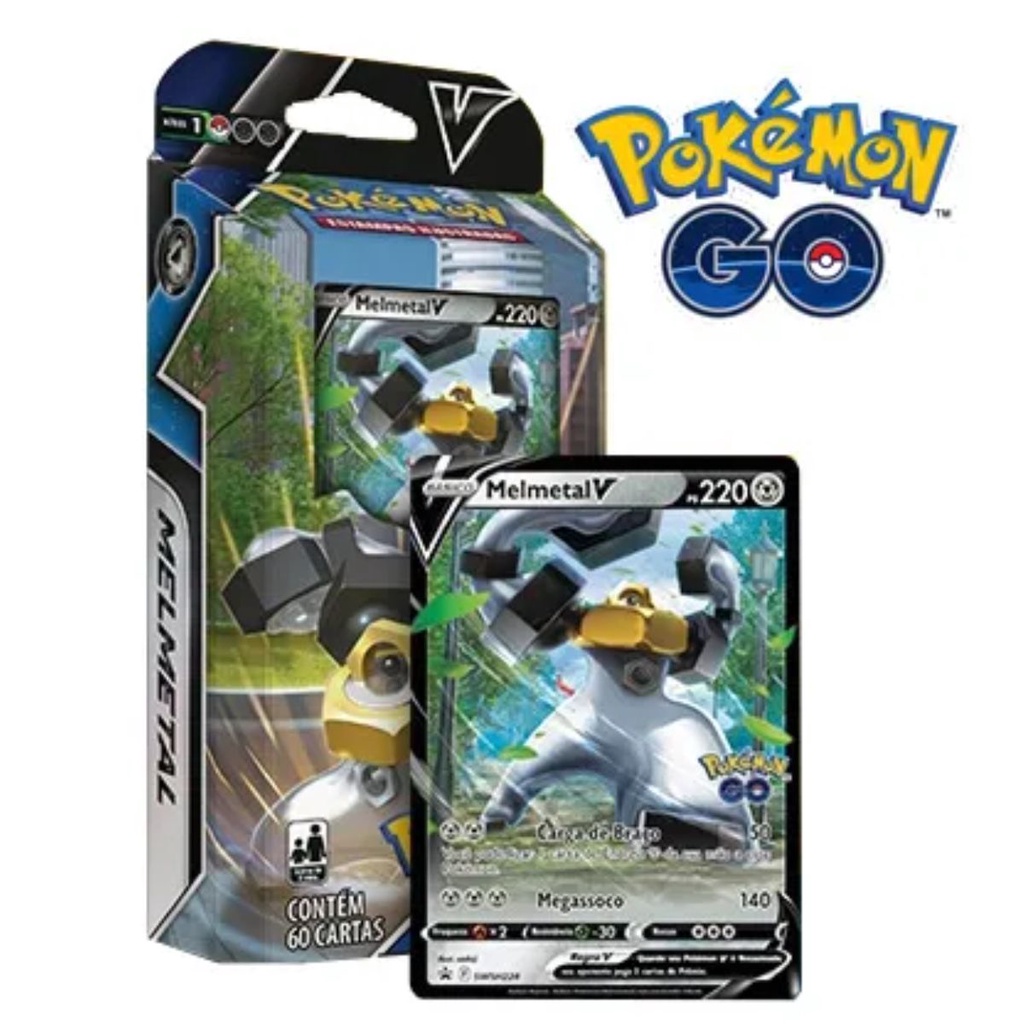 Cartas Pokémon Baralho Decks Batalha V Pokémon Tcg Melmetal | Shopee Brasil