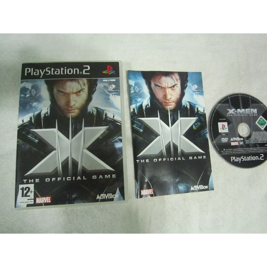 Playstation 2 X Men The Official Game ((( Jogo Original ))) | Shopee Brasil