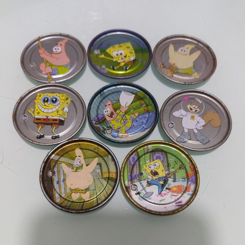 Tazo metal Bob Esponja | Shopee Brasil