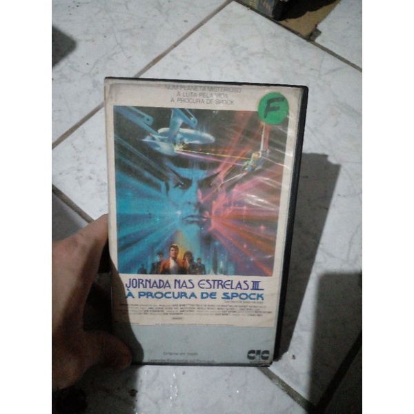 Vhs Jornada Nas Estrelas 3 A Procura De Spock ( Legendado) | Shopee Brasil