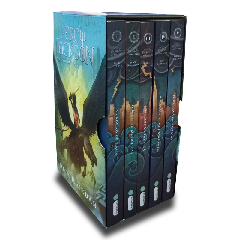 Box Percy Jackson e os Olimpianos - Capa Nova: (Série Percy Jackson e ...