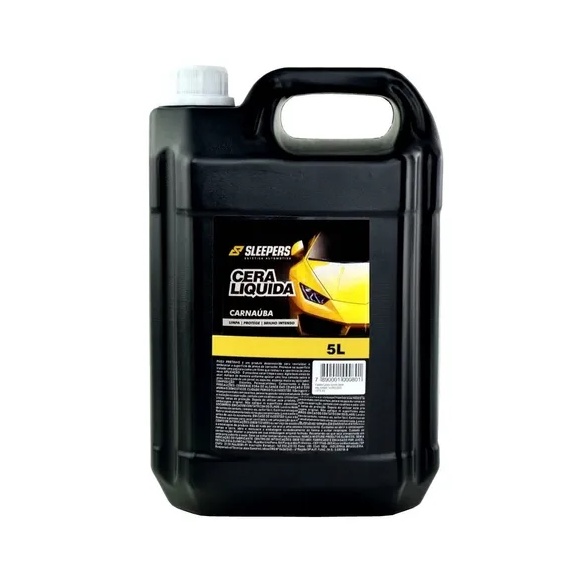 Cera Líquida Automotiva Carnaúba Revitalizadora - 5 Litros | Shopee Brasil