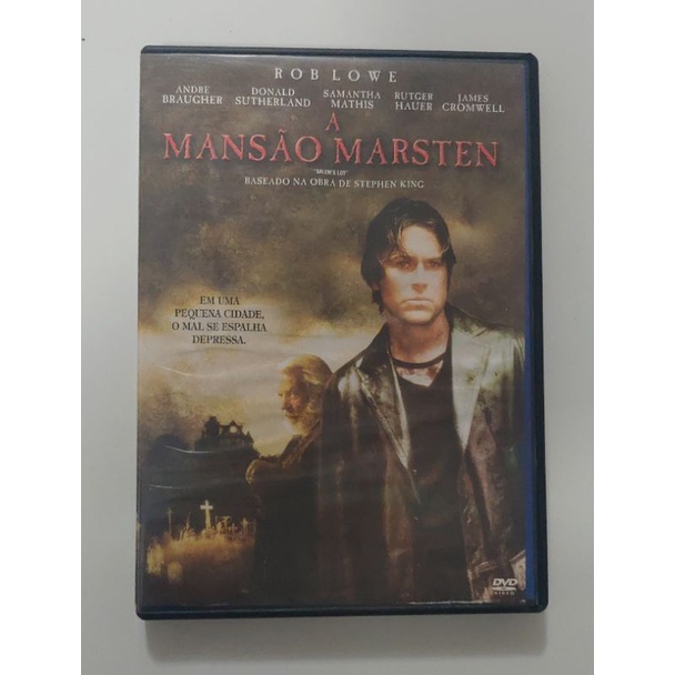 Dvd - A Mansão Marsten (Original) | Shopee Brasil