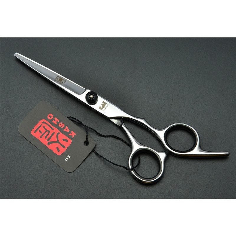 Kasho Tesoura De Barbeiro De 440C/Cabelo Liso Fixa De Alta Qualidade ...