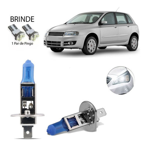 Kit Lampada Super Branca Farol Alto 8500k Fiat Stilo 2002-12 | Shopee ... Kit Lampada Super Branca Farol Alto 8500k Fiat Stilo 2002-12 | Shopee ...