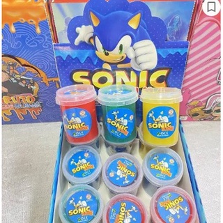 04 Slime Sonic Com Boneco Surpresa | Shopee Brasil