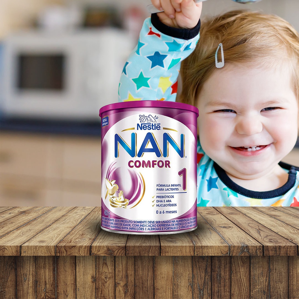Nan Confor 1 Formula Infantil Lata 800G | Shopee Brasil