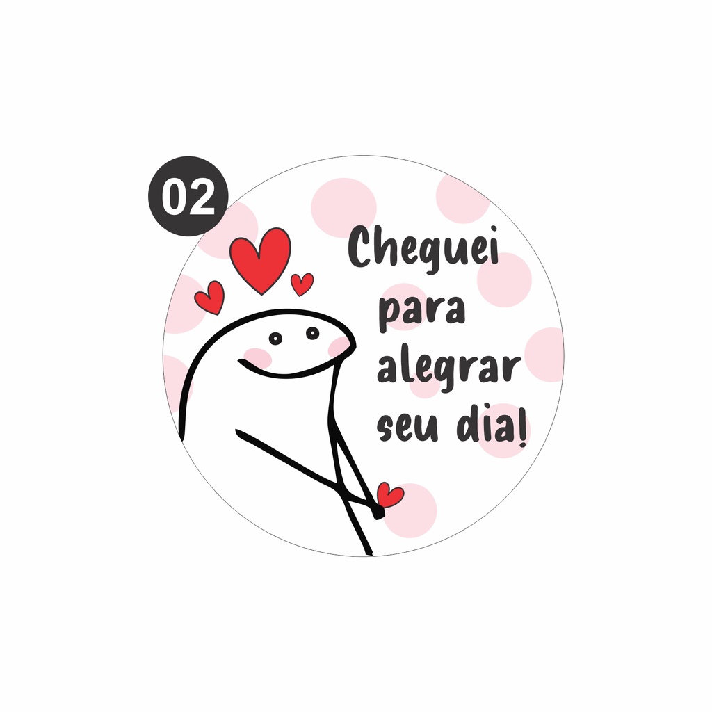 100 Adesivos Redondos Flork Meme Obrigada pela Compra Etiquetas ...