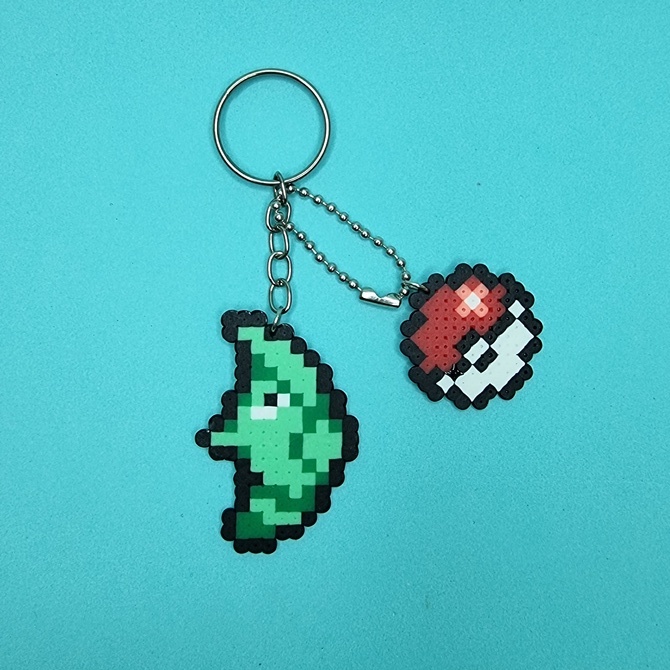 Chaveiro/ Ímã/ Pin/ Bottom Metapod - Pokémon - Pixel Art/ Pixel Arte ...