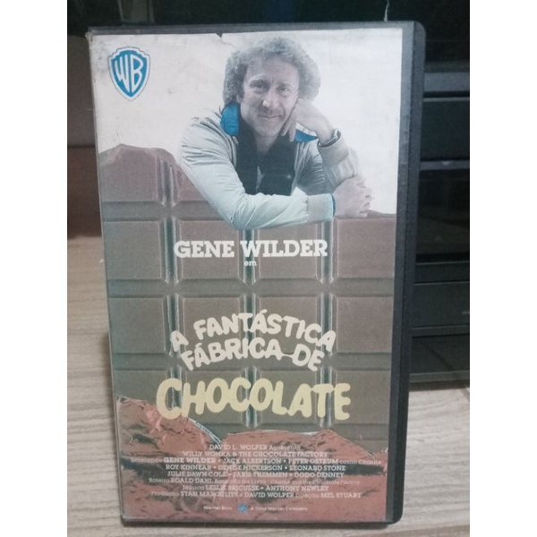 vhs fantástica fábrica chocolate/ vhs | Shopee Brasil