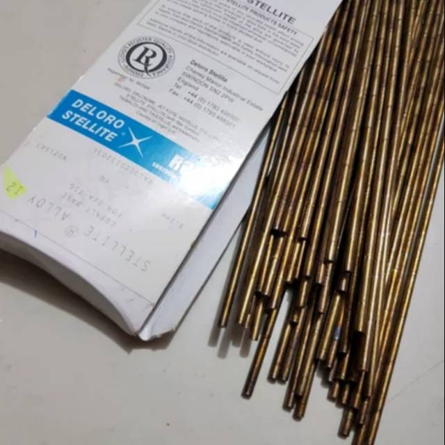 Fio DELORO STELITE Lat 12 Haste Azul Pasta De Solda 1 Kg | Shopee Brasil