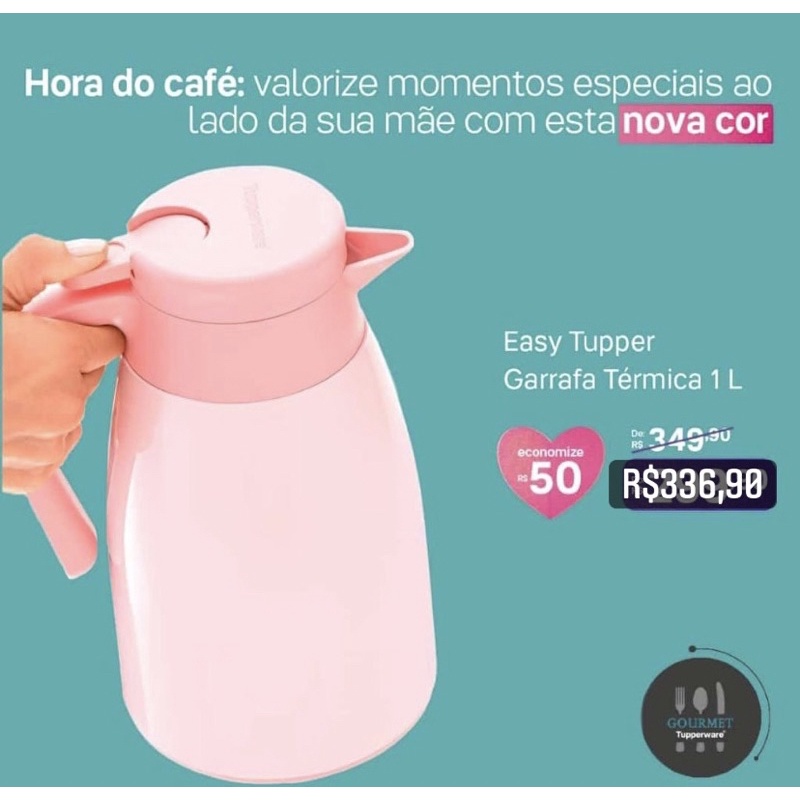 Garrafa café tupperware | Shopee Brasil