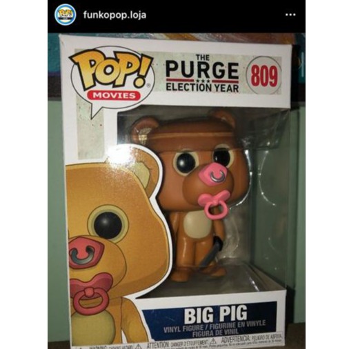Funko Pop! Movies The Purge Big Pig #809 Original | Shopee Brasil